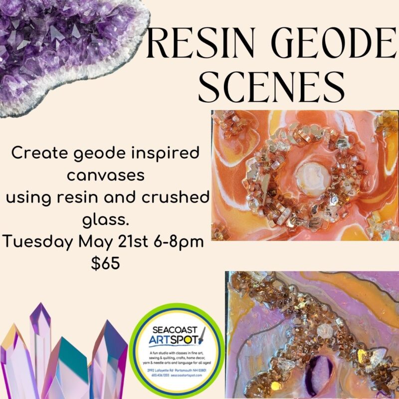 Classes from May 21 – June 4 – Seacoast Art Spot