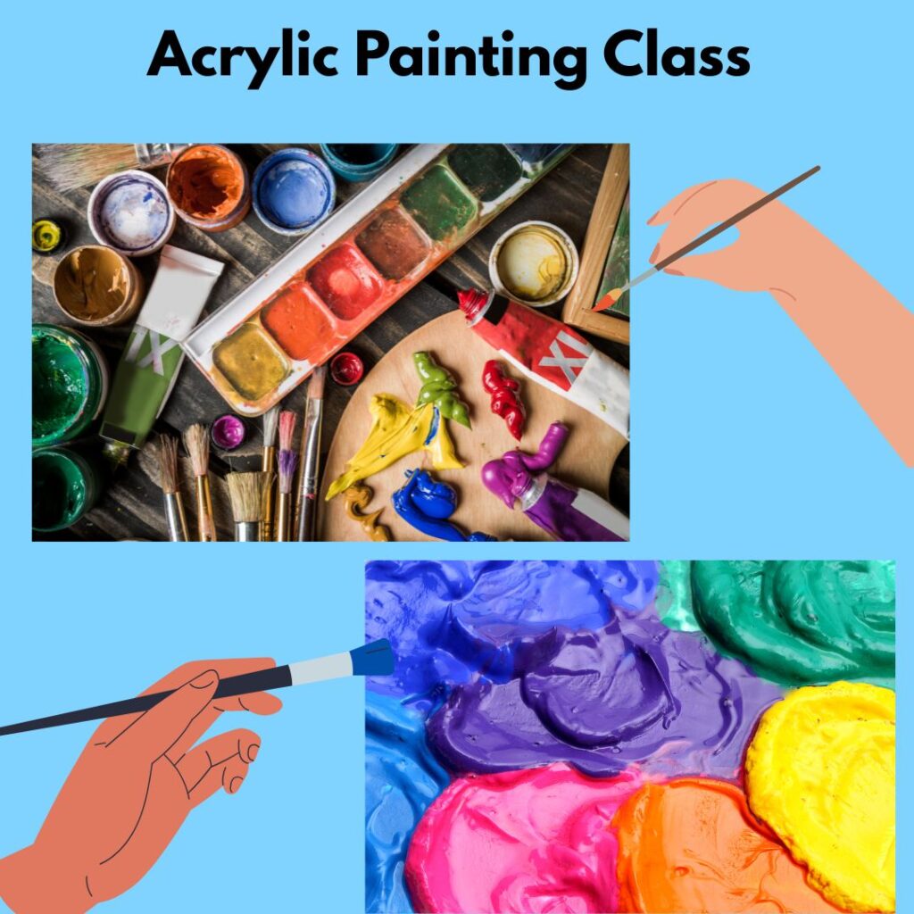 Acrylic Painting Class - Seacoast Art Spot